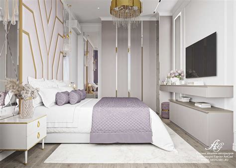 Современный дизайн спальни Дизайн интерьера Artgart Дзен