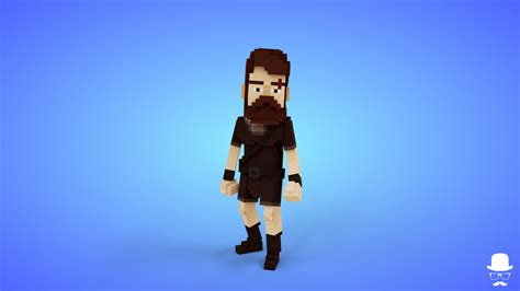 Voxel Characters Pack Low Poly 3d Art