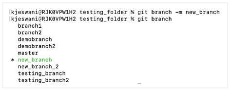 Git重命名分支git Rename Branch Csdn博客