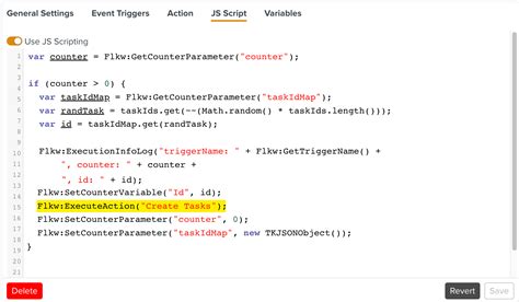 Using Scripts In An Operation Plan
