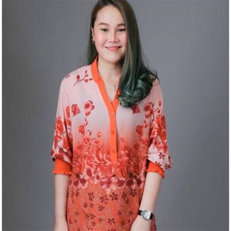 ส่งฟรีไม่มีบวกเพิ่มค่ะ เสื้อเชิ้ตไซส์ใหญ่ ลายดอก รับสงกราน Shopee Thailand