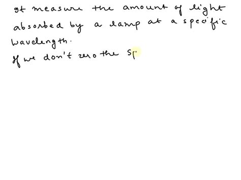 Solved Why Do We Need To Create A Calibration Curve For The