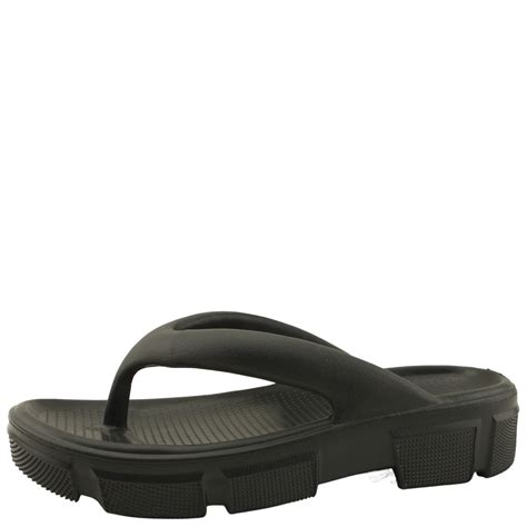 초경랑 리커버리 쿠션 쪼리 슬리퍼 4cm 블랙 디자이너슈즈