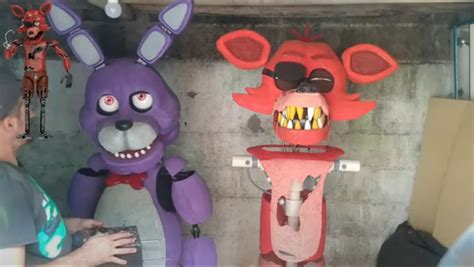 Five Nights At Freddys Real Life Animatronics