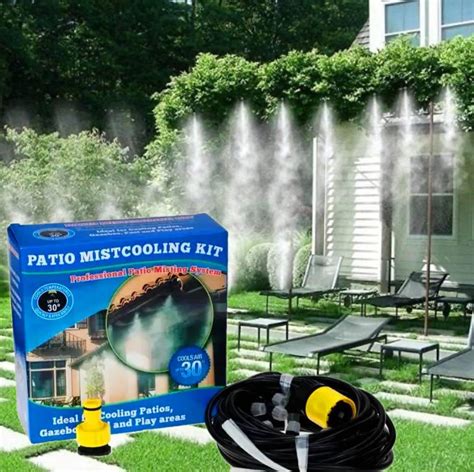 Садовый туманообразователь для беседок, теплиц Patio Mistcooling ...