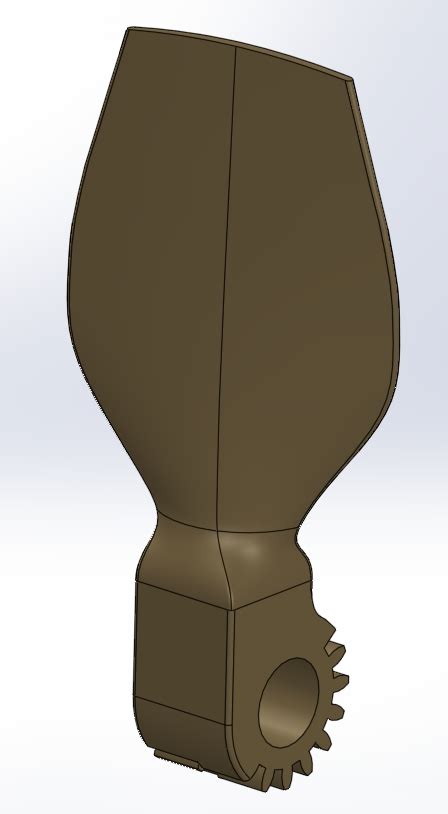 Marine Engineering Design Of Folding Propeller Frame