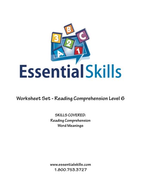 Reading Comprehension 6 Pdf Elephant Linguistics