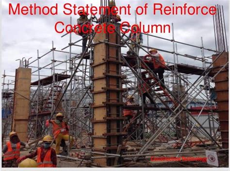 Method Statement Of Rc Column Khmer Civil Engineering