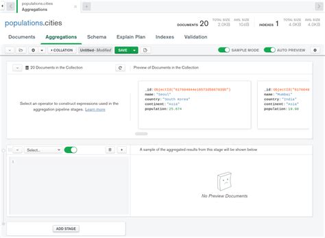 Introducing The Aggregation Pipeline Builder In Mongodb Compass