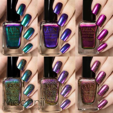 Purple Chrome Nail Polish Opal Chrome Nail Art Powder Holographic