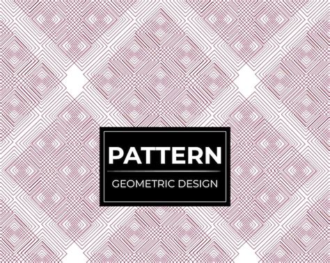 기하학적 모양 패턴 배경 프리미엄 벡터