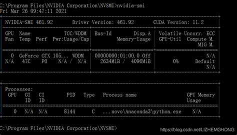解决nvidia smi中process报错internal error不能正常显示的解决方法 nvidia smi internal