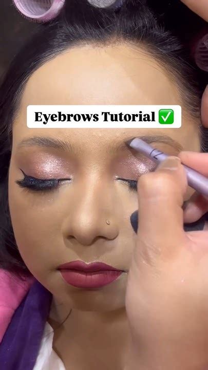 Eyebrows Tutorial ️youtubeshort Makeup Eyemakeup Eyetutorial