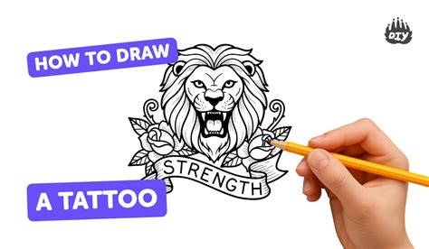 How To Draw Tattoos Step By Step