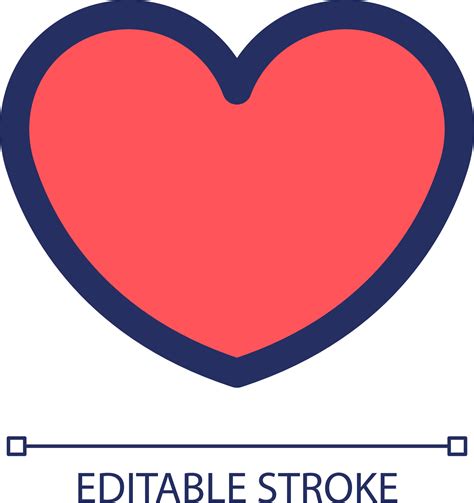 Like Red Rgb Color Ui Icon Favourite Song Multimedia Player Interface Simple Line Element