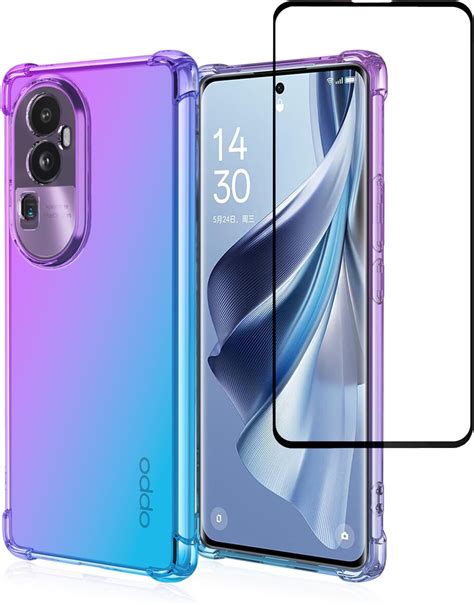 Bioplj Funda Para Oppo Reno 10 5g Case Con Cristal Templado Oppo Reno
