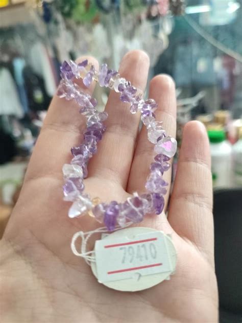 Браслет аметрин — ціна 175 грн у каталозі Браслети Купити аксесуари за доступною ціною на Шафі