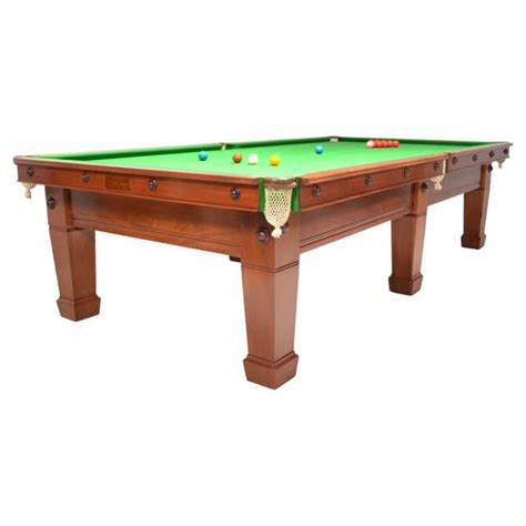 Billiard Snooker Pool Table English Oak Arts And Crafts For Sale At 1stdibs