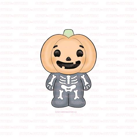 Stl Pumpkin Head Boy Sweet4ucutters Sweet4ucutters