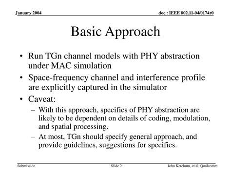 Ppt Phy Abstraction For System Simulation Powerpoint Presentation Free Download Id4299519