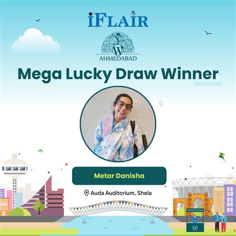 Wordcampwinner Luckydrawchampion Congratulations Iflairtechnologies