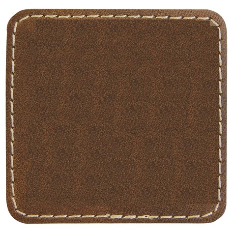 Blank Leather Hat Patches Square Laserable Leatherette Patch Etsy