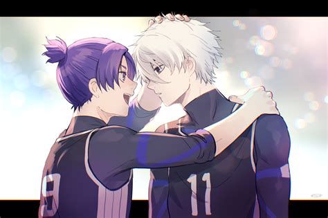 Nagi Seishirou And Mikage Reo Blue Lock Drawn By Mizuhara Aki Danbooru