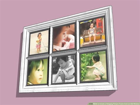 How To Make Picture Frame Out Of Old Window