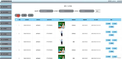 基于springbootvue教师薪酬管理系统的设计与实现 Csdn博客