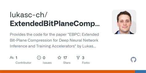 Github Lukasc Chextendedbitplanecompression Provides The Code For