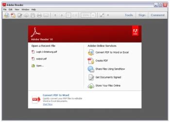 Adobe Reader Xi Logo