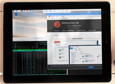 raspberrypi mit dem tablet fernsteuern