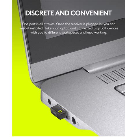 Logitech Bolt Usb Receiver ตัวรับสัญญาณ Usb สำหรับใช้กับเมาส์และคีย์บอร์ดไร้สาย ตัวรับสัญญาณ