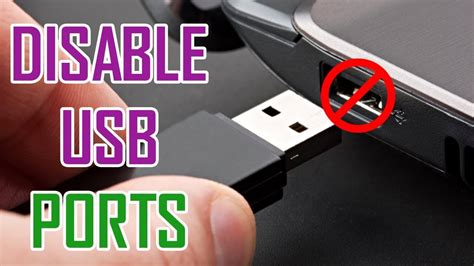 DISABLE USB PORTS WINDOWS TIPS TRICKS YouTube