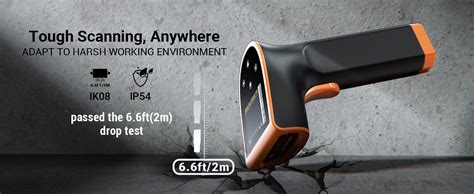 Tera Barcode Scanner Wireless With Screen Pro Version 1d 2d Qr With Digital Setting