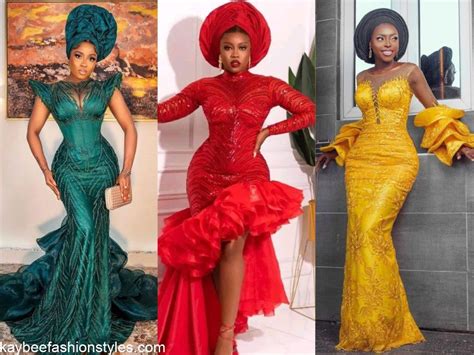 Best Lace Gown Styles For Ladies In 2023 And 2024 Kaybee Fashion Styles