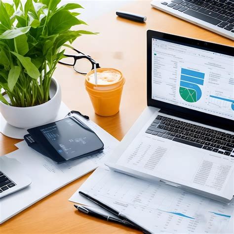 Premium Photo Ai Of Business Analyzing Statistic With Financial Planning In Office Reviewing