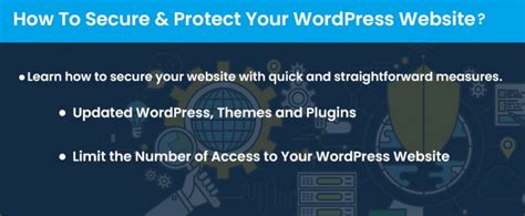 How To Secure Protect Your WordPress Website