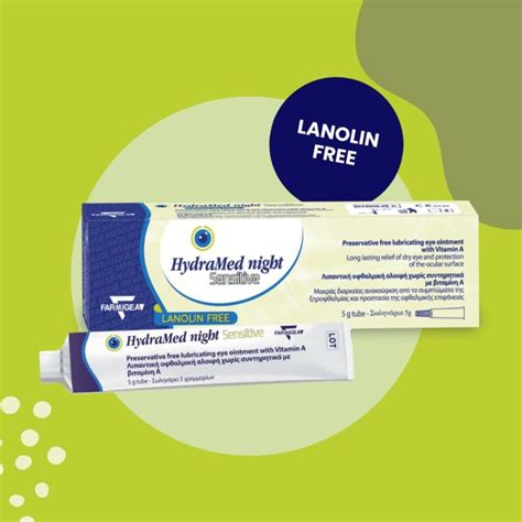 Buy Hydramed Night Sensitive Eye Ointment 5g Dock Pharmacy