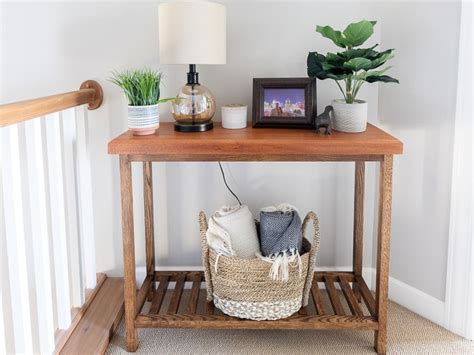 Easy DIY Console Table Handmade Weekly