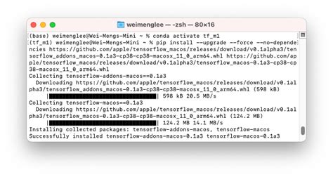 Installing Tensorflow On The M1 Mac Towards Data Science