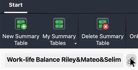 Summary Tables Compile And Present Summaries MAXQDA
