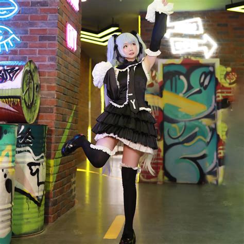 Black Anime Girl Cosplay