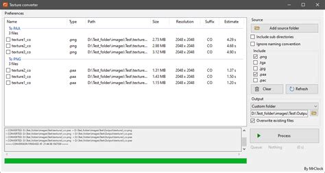 Texture Converter Mrclocks Documentations