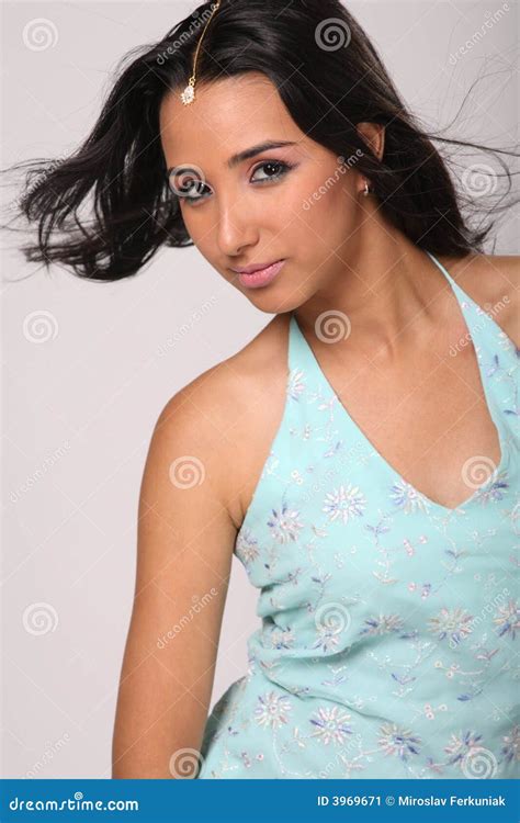 Indian Girl Stock Image Image Of Elegance Hair Lady 3969671