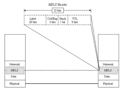 MPLS Header And Relationship To TCP IP Network Model Download Scientific Diagram
