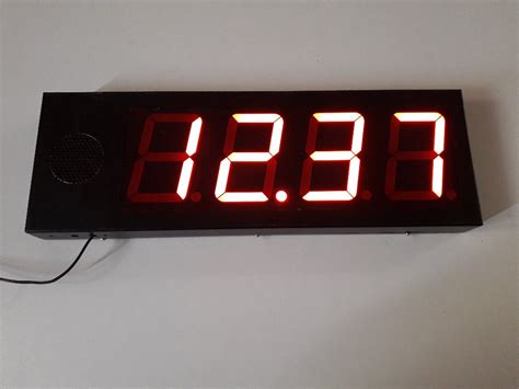 Metallic Powder Coating Digital LED Timer Display 110 240 V Ac Size Dimension 18 5 X 6 X 2