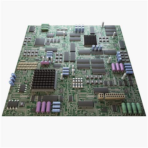 Circuit Board 3d Models Download Free3d