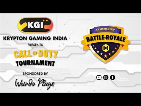 CODM TOURNAMENT LIVE // CODM BATTLE ROYALE TOURNAMENT // CODM LIVE ...