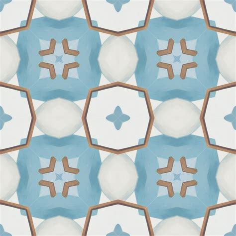 Premium Photo Seamless Pattern Tile Ornate Geometric Pattern And Abstract Colored Background